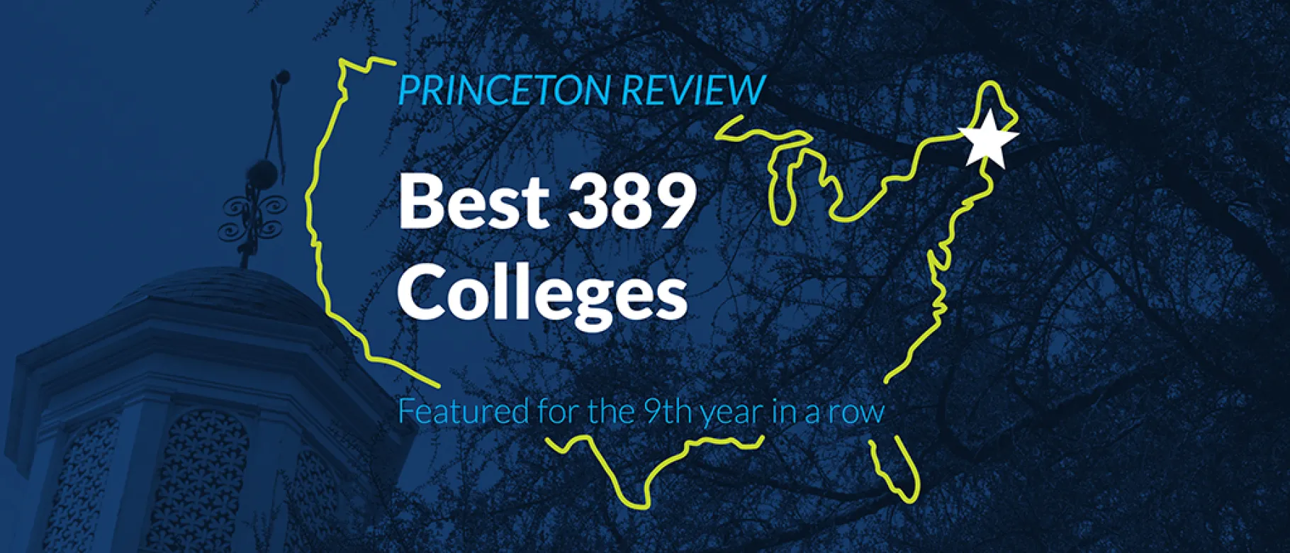 Princeton Review names UNE among best colleges in the country for ninth straight year